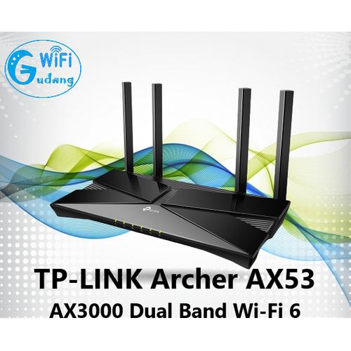 Jual TP-LINK Archer AX53 AX3000 Dual Band Gigabit Wireless WiFi 6 Router - Jakarta Pusat ...
