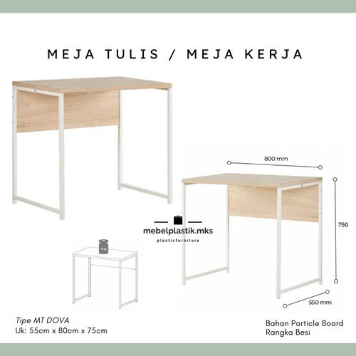 Jual Meja Kayu Besi Particle Board/ Meja Kerja/ Meja Tulis MT Dova ...