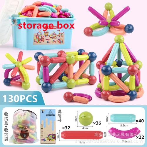 Jual Mainan Edukasi Anak Magnetic Sticks Set Rainbow / Magnetic World ...