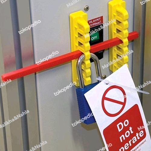 Jual Blocking Bar Lockout Kit 480/600 Circuit Breaker Volt 7 Padlock ...