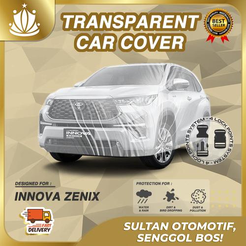 Jual Sarung Mobil Plastik TEBAL Body Cover Transparan All New Innova ...