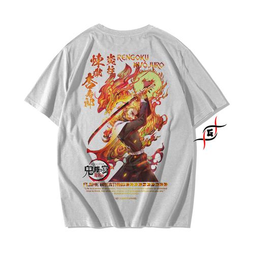 Jual RENGOKU KYOJURO KAOS ANIME DISTRO KIMETSU NO YAIBA (DEMON SLAYER ...