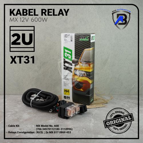 Jual Kabel Relay Set Lampu H4 MX XT Series 2 Relay Untuk 2 Lampu Mobil ...