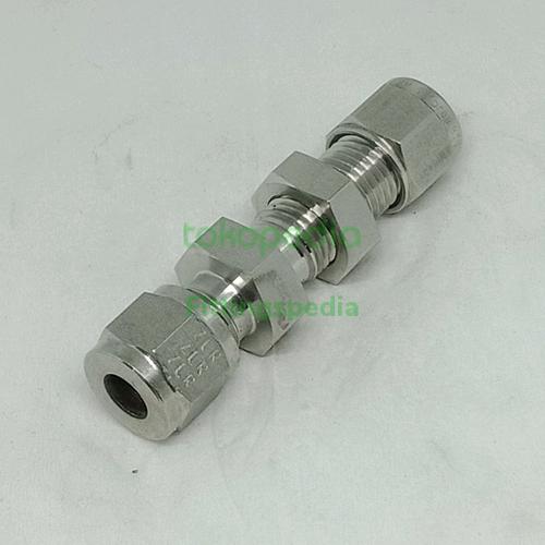 Jual Fitting Union Bulkhead OD 1/4" SS 316 Gyrolok - Jakarta Barat ...