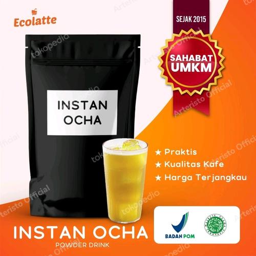 Jual ECOLATTE INSTANT OCHA POWDER DRINK 500GR USAHA MINUMAN UMKM ...