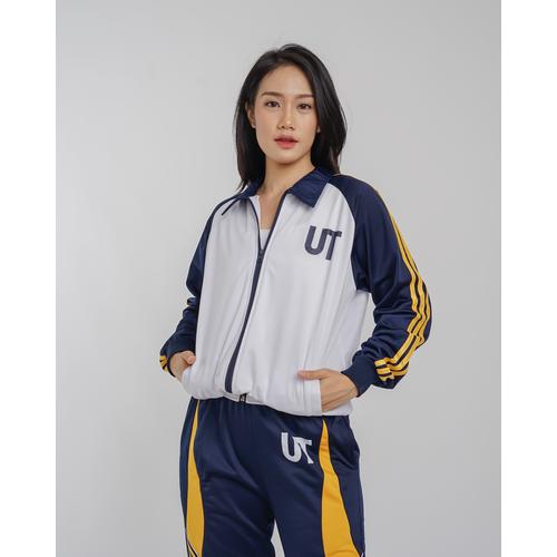 Jual Training Set Putih navy kuning Universitas Terbuka Pria/wanita - L ...