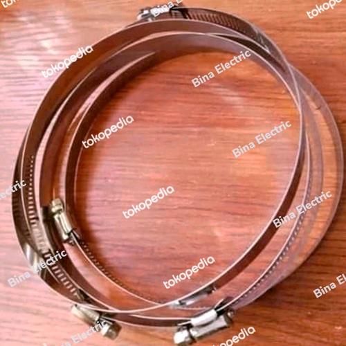 Jual Klem Selang 6 Inch Stainless / Clamp Selang 6" 6 inci / Klem Hose ...