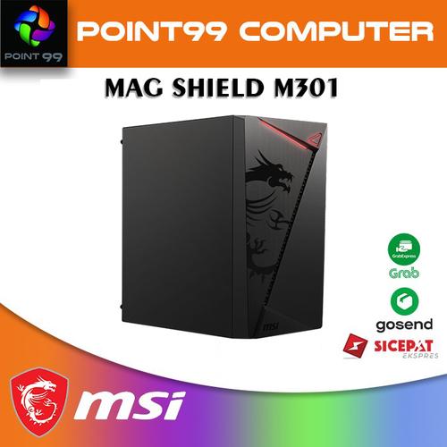 Jual MSI Gaming CPU Case MAG Shield M301 - Case M-ATX/ M-ITX - Kota ...