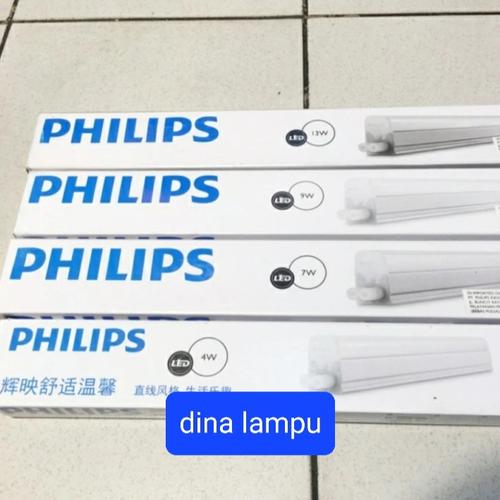 Jual lampu T5 led 4w/7w/9w/13w philips/trunkable T5 philips neon/TL ...