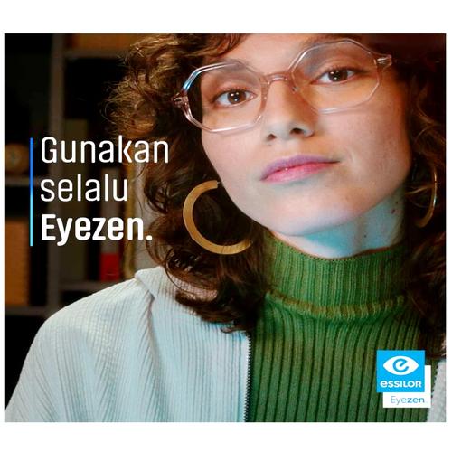 Jual Lensa Kacamata Essilor Eyezen Boost SINGLE VISION CLEAR UV - Orma ...