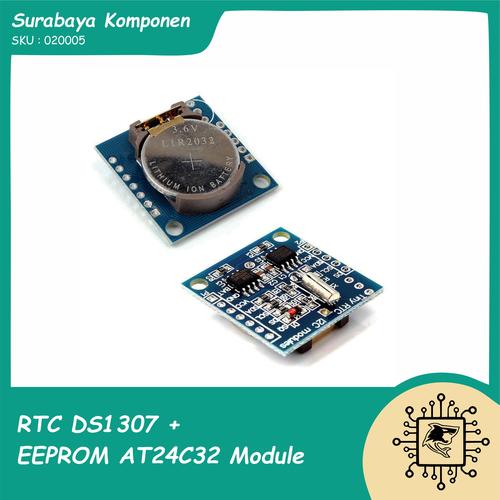 Jual RTC DS1307 + EEPROM AT24C32 Module - Kota Surabaya - Surabaya ...