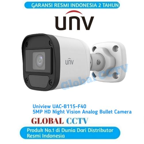 Jual Camera CCTV Outdoor 5MP Night Vision Uniview UAC-B115-F40 CAMERA ...