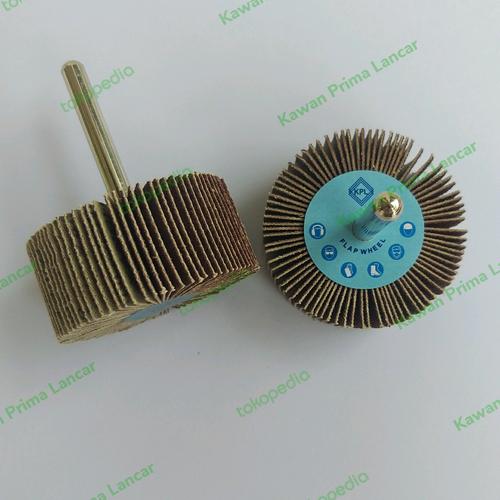 Jual Spindle Flap Wheel / Rotary fan grinder dia 50x15x6 mm grit 320 ...