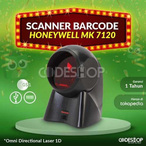 Jual Barcode Scanner Omni Honeywell MS7120 MK7120 Orbit Scan - Jakarta ...