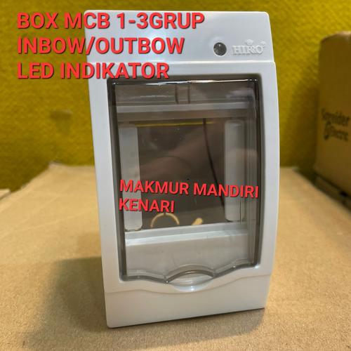 Jual BOX MCB 1-3 GROUP GRUP IB OB INBOW OUTBOW SNI INDIKATOR LED ...