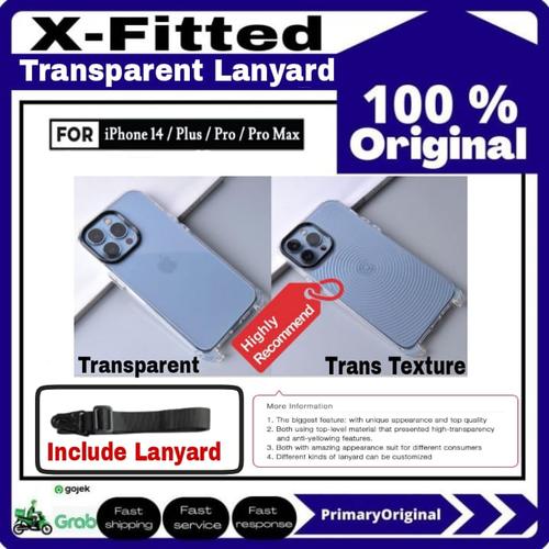 Promo Case iPhone 14 PRO MAX 14 PRO X-Fitted XFitted Transparent ...