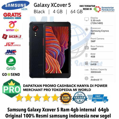Jual Samsung galaxy Xcover 5 4gb/64gb X Cover54/64 resmi baru hp gunung ...