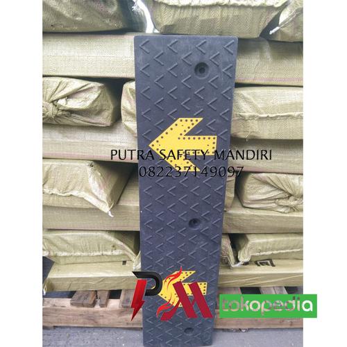 Jual RUBBER RAMP 95X23X7 CM KARET TANJAKAN UNDAKAN KURSI RODA HITAM ...