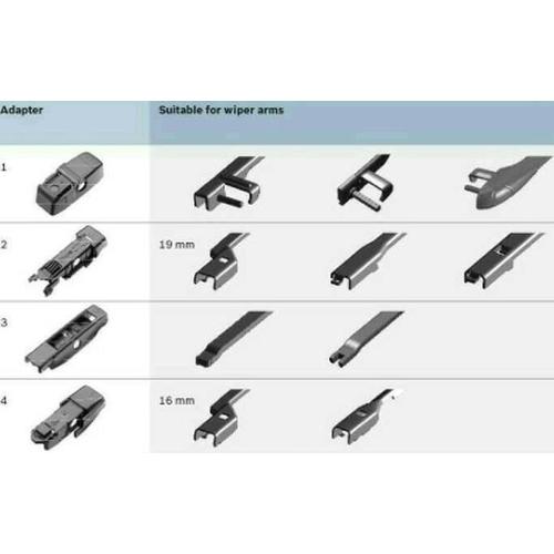 Jual Wiper Mercedes Benz Mercy W211 E Class BOSCH AEROTWIN PLUS AP26U ...