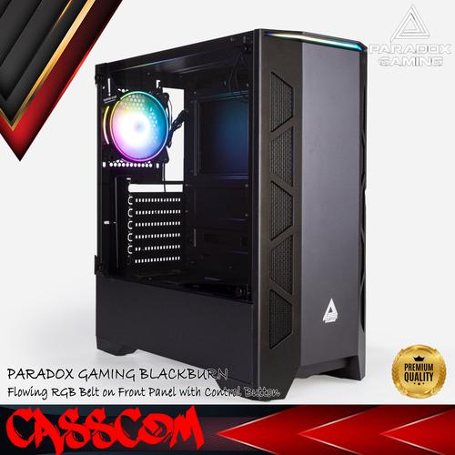 Promo Gaming Case Paradox Blackburn 1 fan argb - Case ATX - Jakarta ...