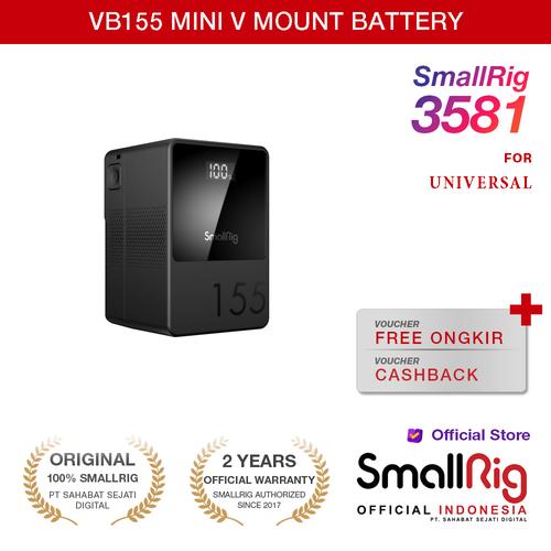Promo SmallRig VB155 mini V Mount Compact and lightweight Battery 155Wh 3581 Cicil 0% 3x ...