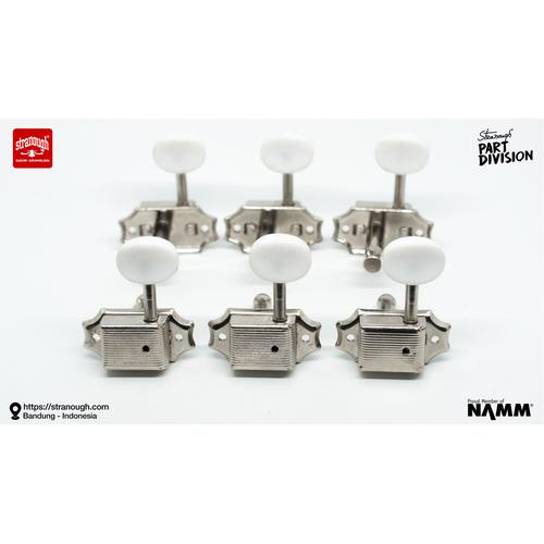 Jual Kluson Style Plastic Button 6 L-R SET (Chrome) - Kab. Bandung ...