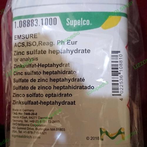 Jual zinc sulfate heptahydrate MERCK 1kg - Kab. Tangerang - LIZZOLSHOP ...