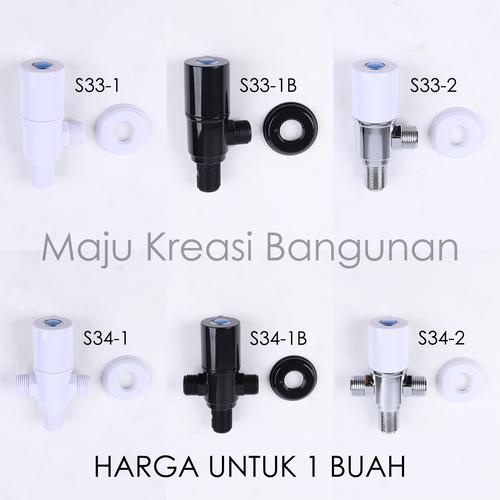 Promo Stop Kran Kloset Soligen 1 Cabang Single PVC Jet Shower Keran S33 ...