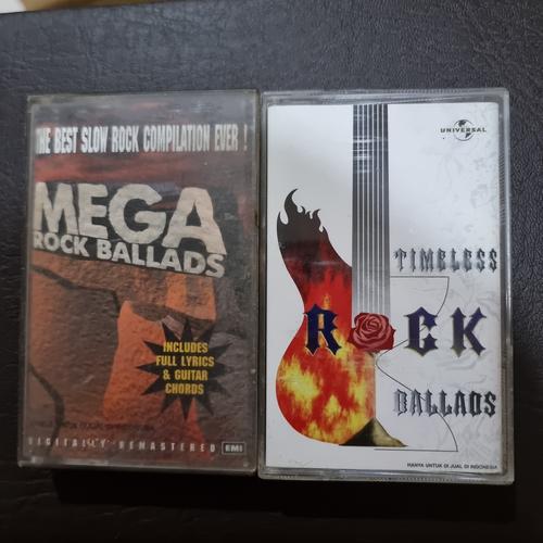 Jual Kaset Pita Original Mega Rock Ballads Timeless Queen Gun n Roses - Jakarta Utara ...
