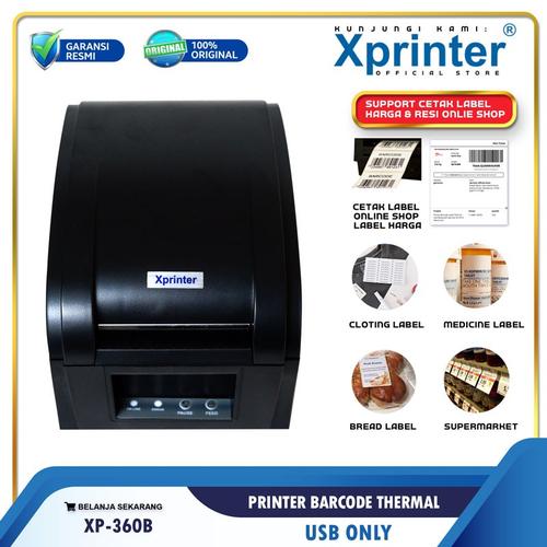 Jual PRINTER BLUETOOTH KASIR / POS THERMAL 80MM XPRINTER XP-360B - Kab ...