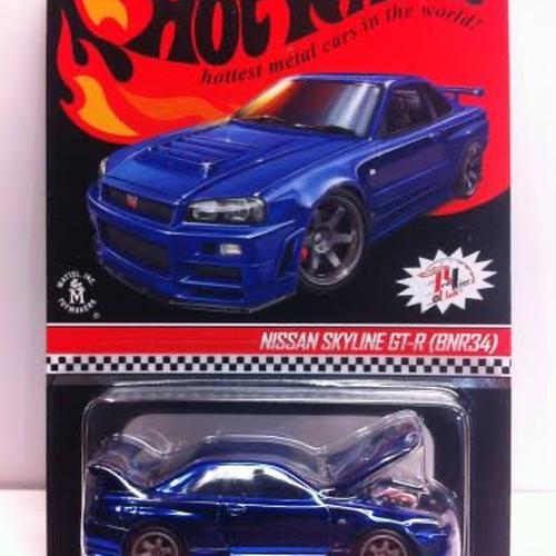 Jual Hotwheels RLC Nissan Skyline GT-R R34 Biru - Limited Edition ...