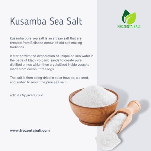 Jual Kusamba sea salt 500g - 1 kg - Kota Denpasar - FROZENTA BALI ...