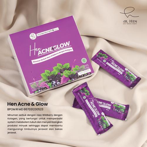 Jual dR Hen - Acne & Glow Minuman Collagen Drink | Athena Skincare by ...