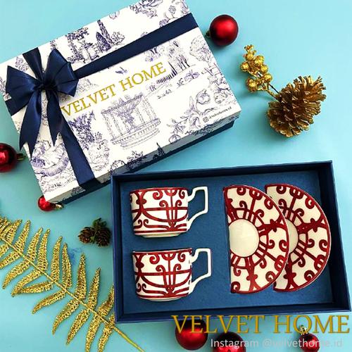 Jual Hampers Teacup cangkir gelas teh kopi parcel natal lebaran imlek ...