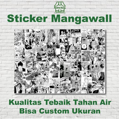 Jual Stiker mangawall Chainsaw man, Sticker Chainsawman Anime - Tipe A ...