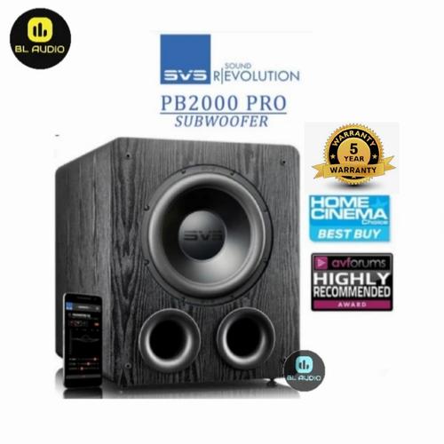 Jual SVS PB2000Pro PB 2000Pro Premium Subwoofer Active - Black Ash ...