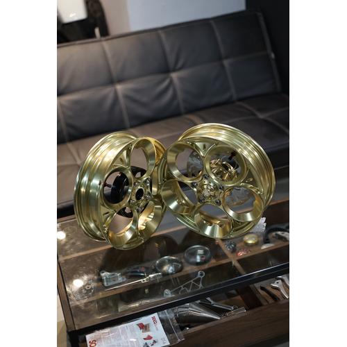 Jual Velg Marus W225 12inc Gold Front & Rear Vespa Sprint Prima GTS S ...