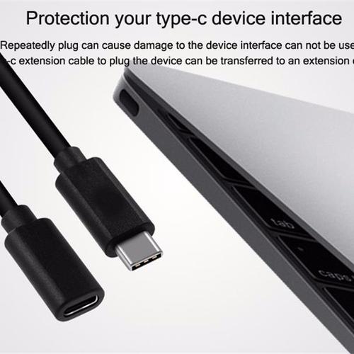 Jual usb type c to c female ke sambungan adapter otg extension kabel ...