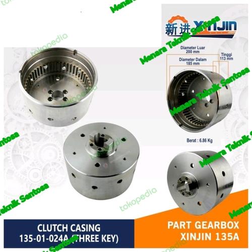 Jual Gearbox 135 135A Spare Parts Clutch Casing 135-01-024A - Jakarta ...