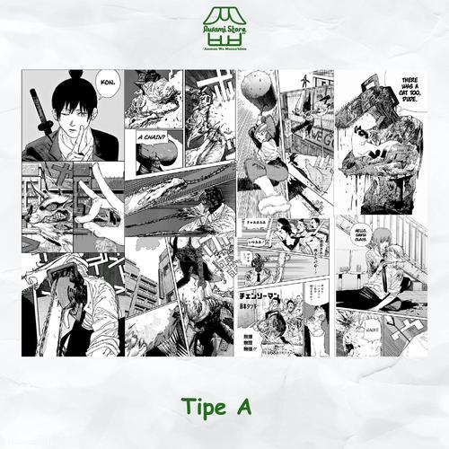 Jual Stiker mangawall Chainsaw man, Sticker Chainsawman Anime - Tipe A ...