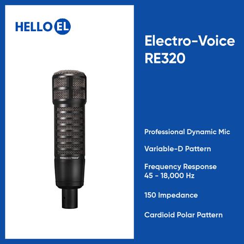Jual Electro-Voice RE320 Electro Voice RE-320 Dynamic Cardioid ...