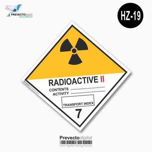 Jual Stiker Simbol Label K3 Limbah B3 Hazmat Radioactive II - Jakarta ... Jual Stiker Simbol Label K3 Limbah B3 Hazmat Radioactive II - Jakarta ...