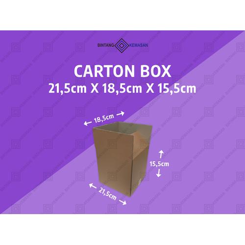 Jual Kardus Karton 21,5x18,5x15,5cm Box Styrofoam Mini - CB Box Mini ...