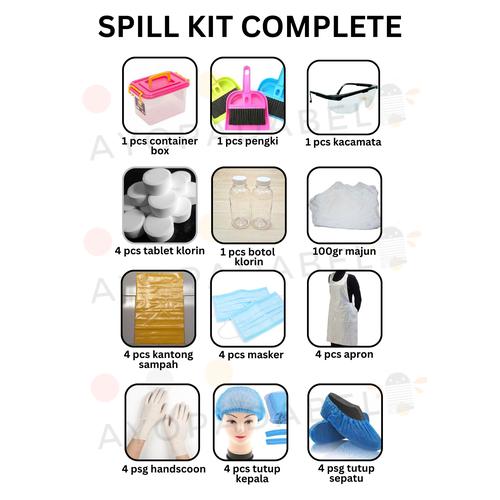 Promo SPILL KIT / APD RUMAH SAKIT - Set KOMPLIT - Komplit - Kab ...