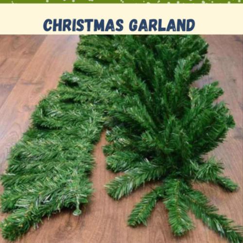 Jual Aksesoris Pohon Natal / Garland Natal / Daun Garland Hijau - Hijau ...