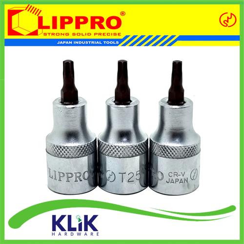 Jual Lippro Star Bit Socket T25 - Sock Bintang Buka Sensor TPS Matic ...