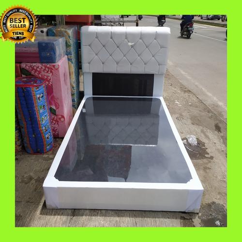 Jual dipan set spring bed rangka tempat tidur minimalis - 120×200 - Kab ...