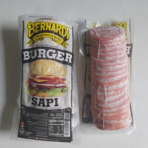 Jual Bernardi daging Beef Burger Sapi Mini isi 20 - Jakarta Timur ...