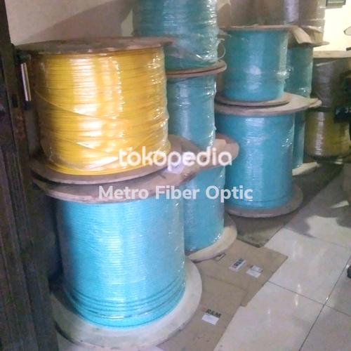 Jual Cable Bundle Fiber Optic 8 Core OM4 Multimode Tight Buffer 100 ...