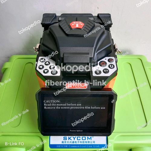 Jual splicer skycom t307 / splicing / alat sambung fiber optik ...